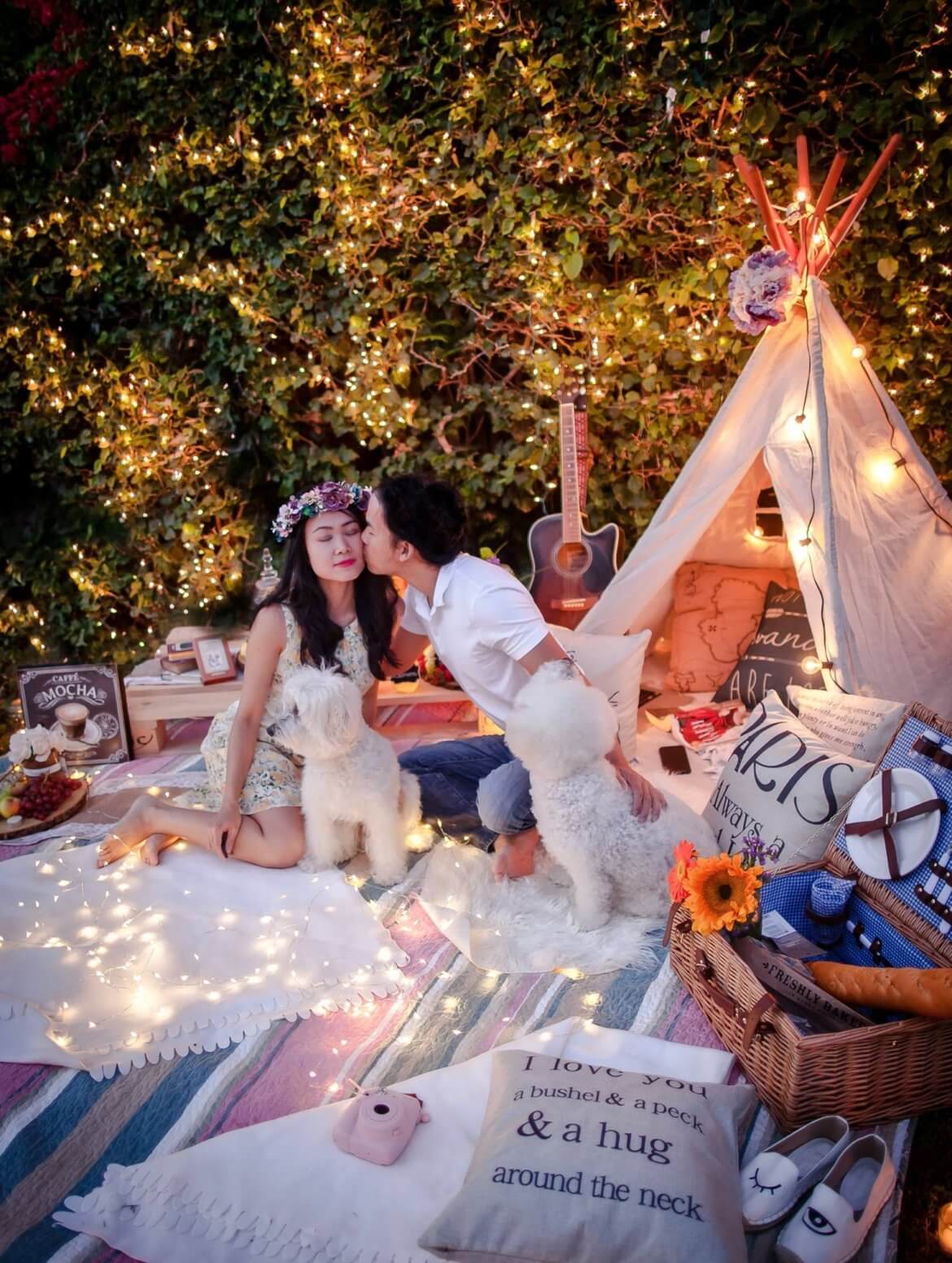 How to Style a Simple Magical Boho Picnic - inAra By May Pham