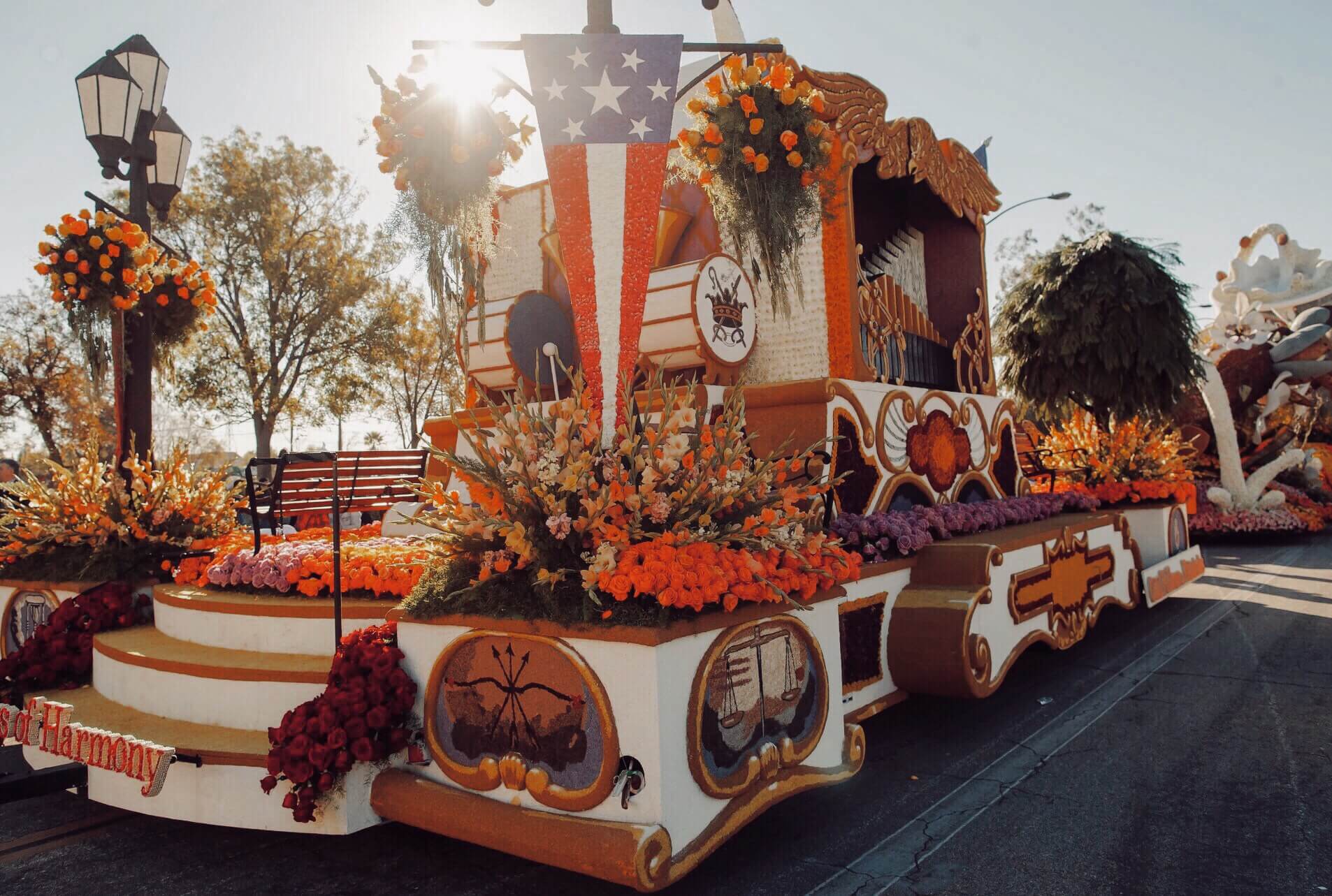 Post-Rose Parade Float Viewing - inAra By May Pham