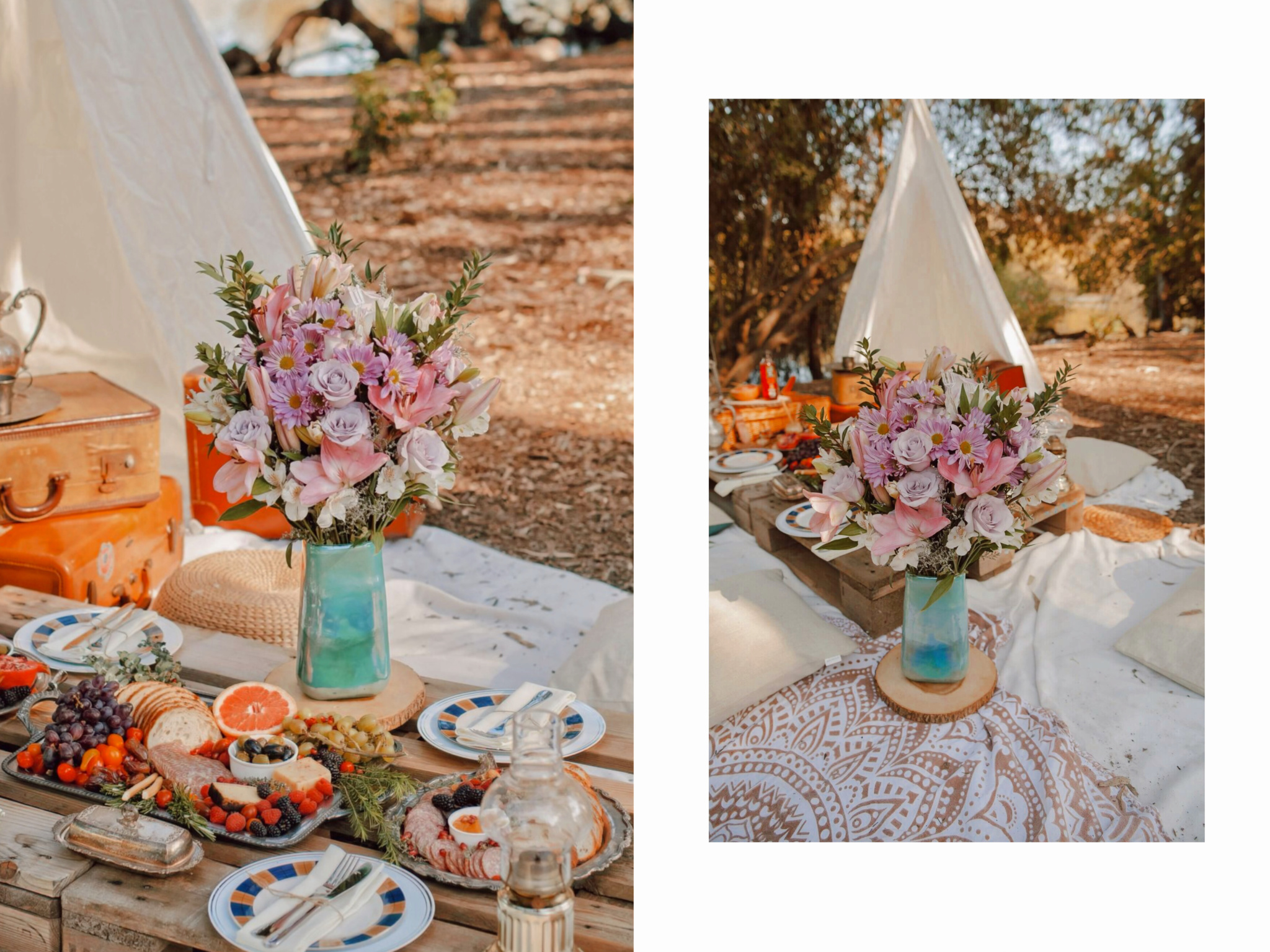How To Create A Casual Boho Summer Picnic - inAra By May Pham
